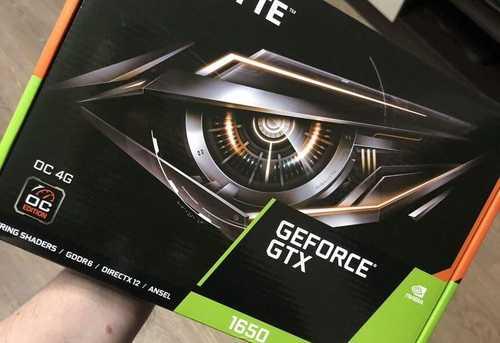 Нулевая видеокарта Gigabyte GTX1650 4GB