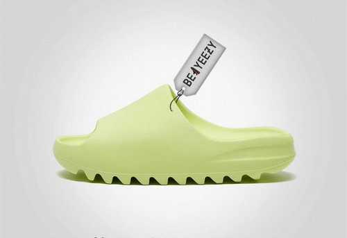 Шлепанцы Adidas Yeezy Slide Glow Green Оригинал