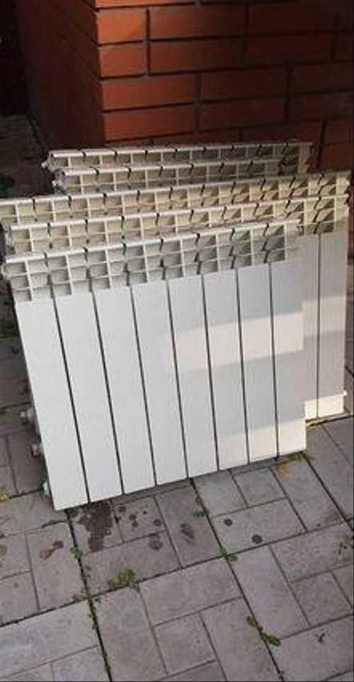 Алюминиевые радиаторы отопления бу 500Х100
