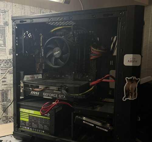 Пк ryzen 5 1600   gtx 1660