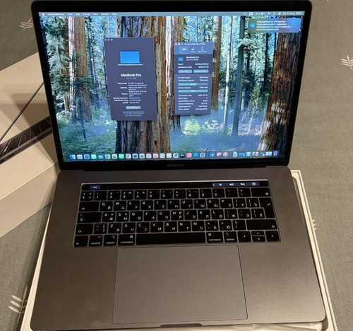 Apple macbook pro 15 2018 акб 2 цикла