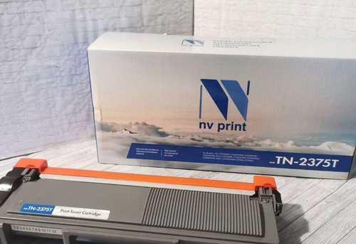 Картридж новый лазерный NV Print TN-2375 черный