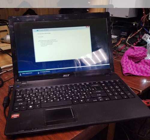 Ноутбук "15.6 Acer Aspire 5552g 2core/4gb/120ssd