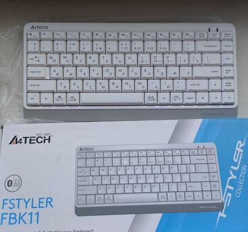 Клавиатура A4Tech Fstyler FBK11, USB беспроводная