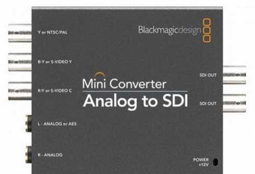 Mini Converter - Analog to SDI 2 Blackmagic convma