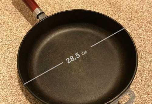 Чугунная сковорода 28 см