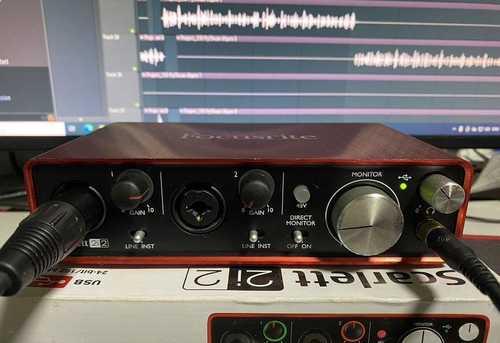 Звуковая карта focusrite 2i2 2gen