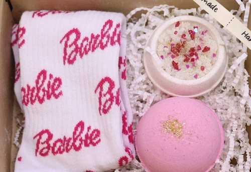 Подарок на новый год "Бомбочки для ванны+носки"