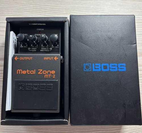 Гитарная педаль boss metal zone MT-2