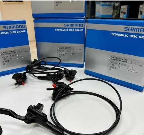 Гидравлический тормоз Shimano MT200 задний 1550