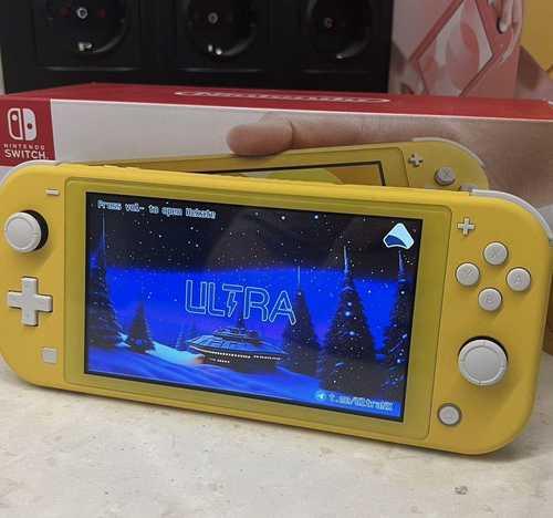 Новая прошитая Nintendo Switch Lite 128 Gb