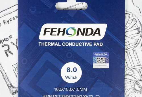 Термопрокладки Fehonda 1.0 мм, 8Вт 100x100