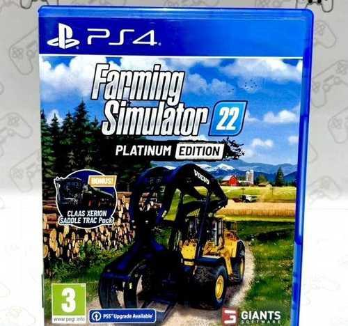 Farming Simulator 22 Platinum Edition PS4 (resale)