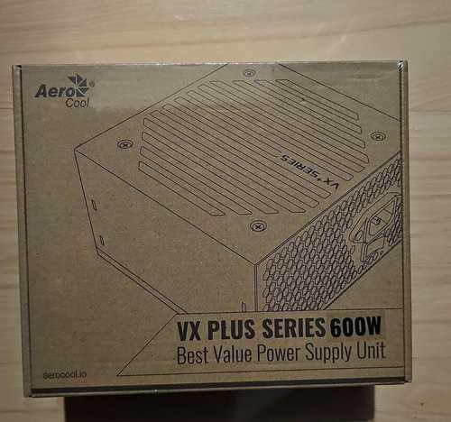 Блок питания Aerocool VX plus 600W