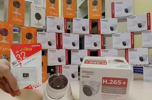 Комплект видеонаблюдения DS-I253M(B) Hiwatch + 32G