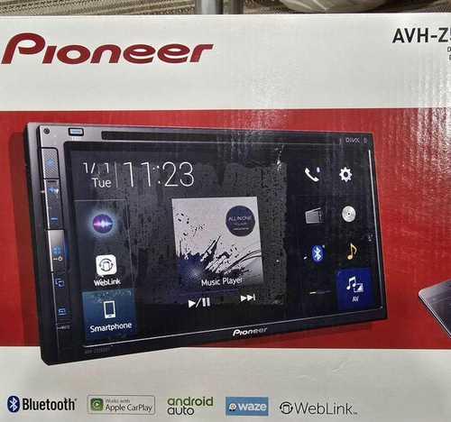 Магнитола pioneer AVH-Z5200bt 2din