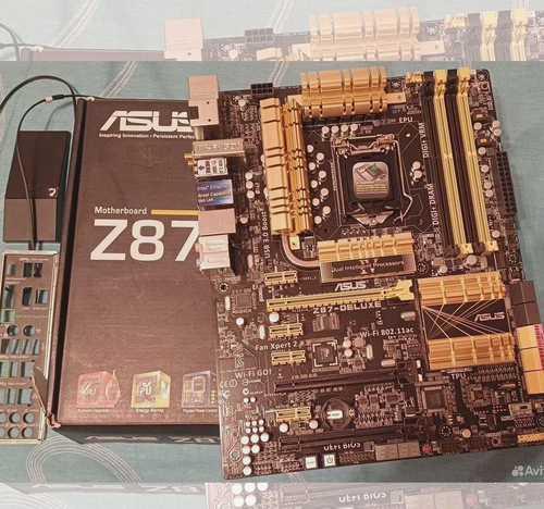 Материнская плата Аsus Z87-deluxe LGA1150