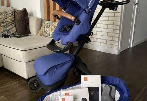 Продам коляску 2в1 Stokke xplory X Royal blue