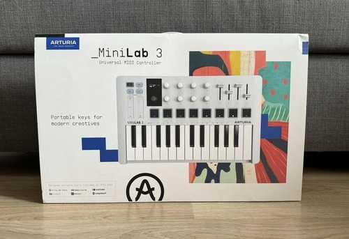 Arturia Minilab 3 midi клавиатура