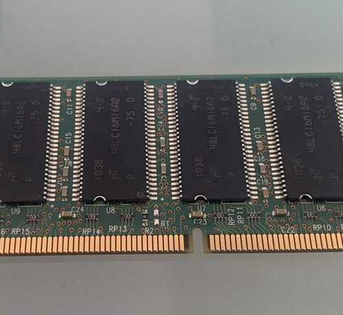 Оперативная память SO-dimm PC133, 256MB, 144-pin