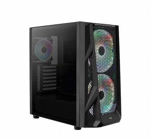 Компьютерный корпус Aerocool AirHawk Duo-G-BK-v1