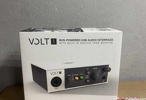 Внешняя звуковая карта Universal Audio volt 1