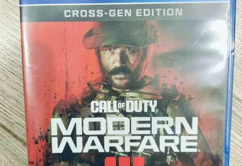Call of Duty modern warfare 3 ps4 б/у