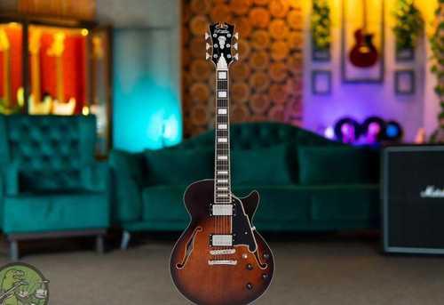 DAngelico Premier SS Brown Burst