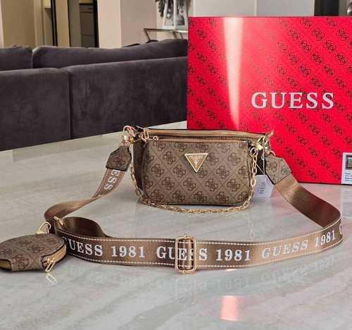 Сумка женская guess 3в1