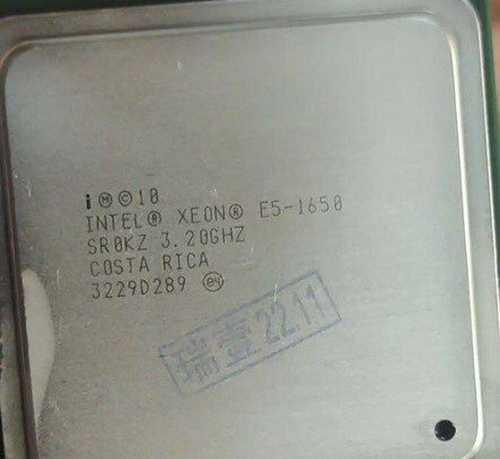 Процессор Intel Xeon e5 1650 3.20 Ghz