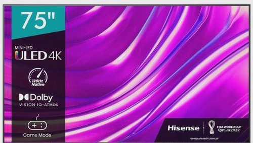 Телевизор Hisense 75U8HQ Новый