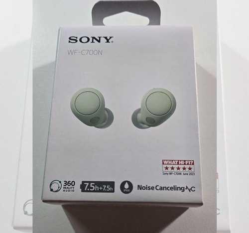 Беспроводные наушники Sony WF-C700N Green