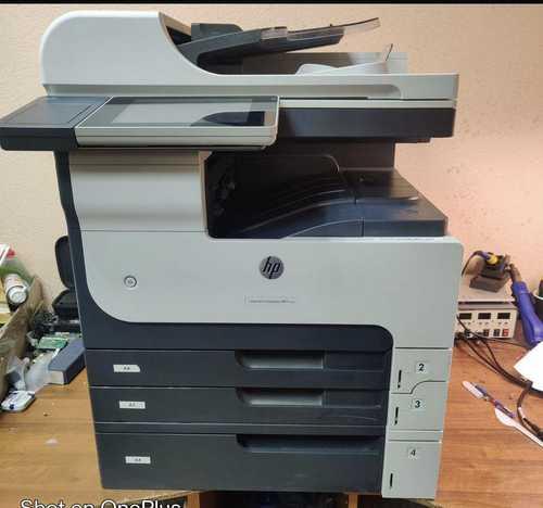 Мфу HP m725 А3 чб