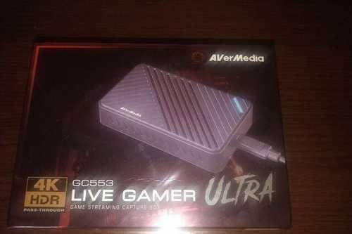 Карта видеозахвата Avermedia live gamer ultra