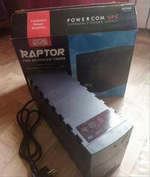 Ибп Powercom Raptor RPT-600A Еuro