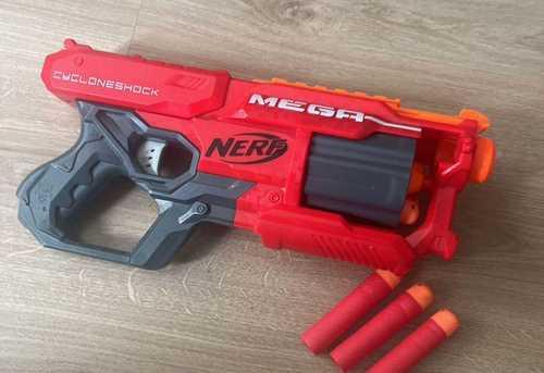 Бластер nerf mega cycloneshock