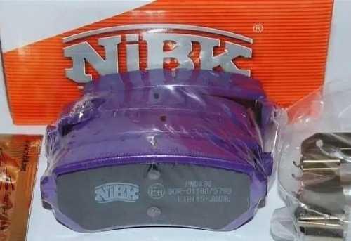 NiBK - комплект передних тормозных колодок PN1457