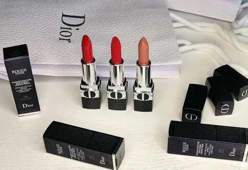 Миниатюры помад Dior 1,5гр