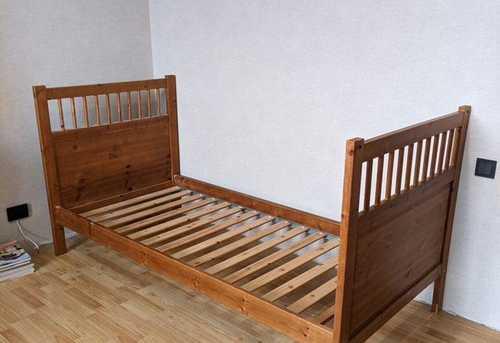 Кровать деревянная IKEA 90 200