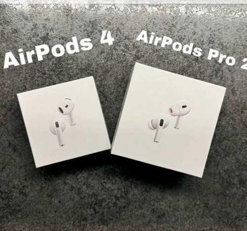 Apple AirPods 4/Pro 2 с шумодавом 2025