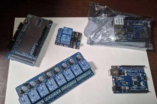 Arduino mega 2560 shield реле