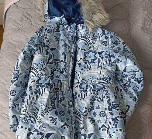 Куртка для девочки зимняя Reike (122 см) и еще)