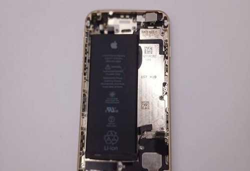 Корпус iPhone 6 золото оригинал снятый с разбора