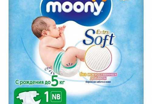 Подгузники moony 1(nb)