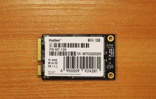 SSD диск KingSpec 128Гб MLC Msata
