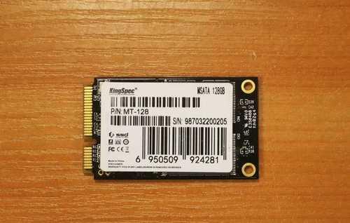 SSD диск KingSpec 128Гб MLC Msata