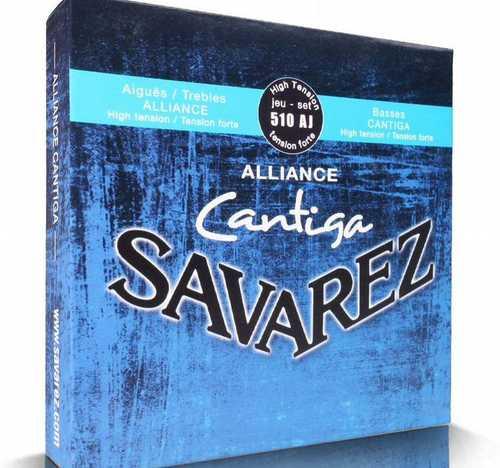 Струны для гитары Savarez 510AJ Higth Tenson