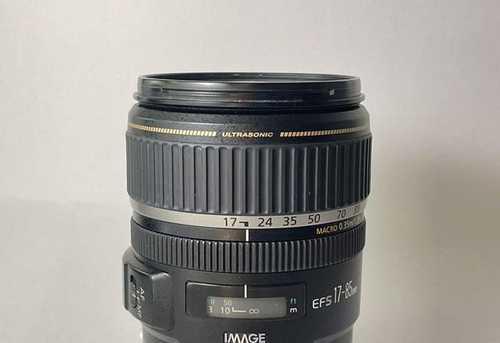 Canon ef s 17 85mm