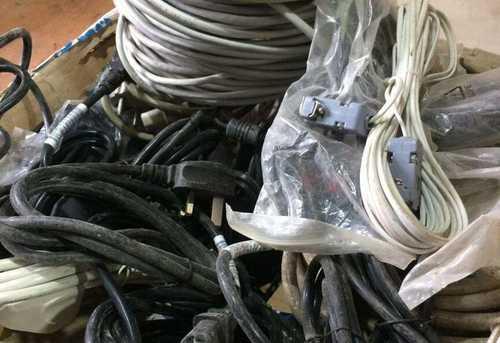 Продам разлитые кабели и патч корды