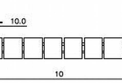 310801 Маркировочная пластина для клемм серии UK